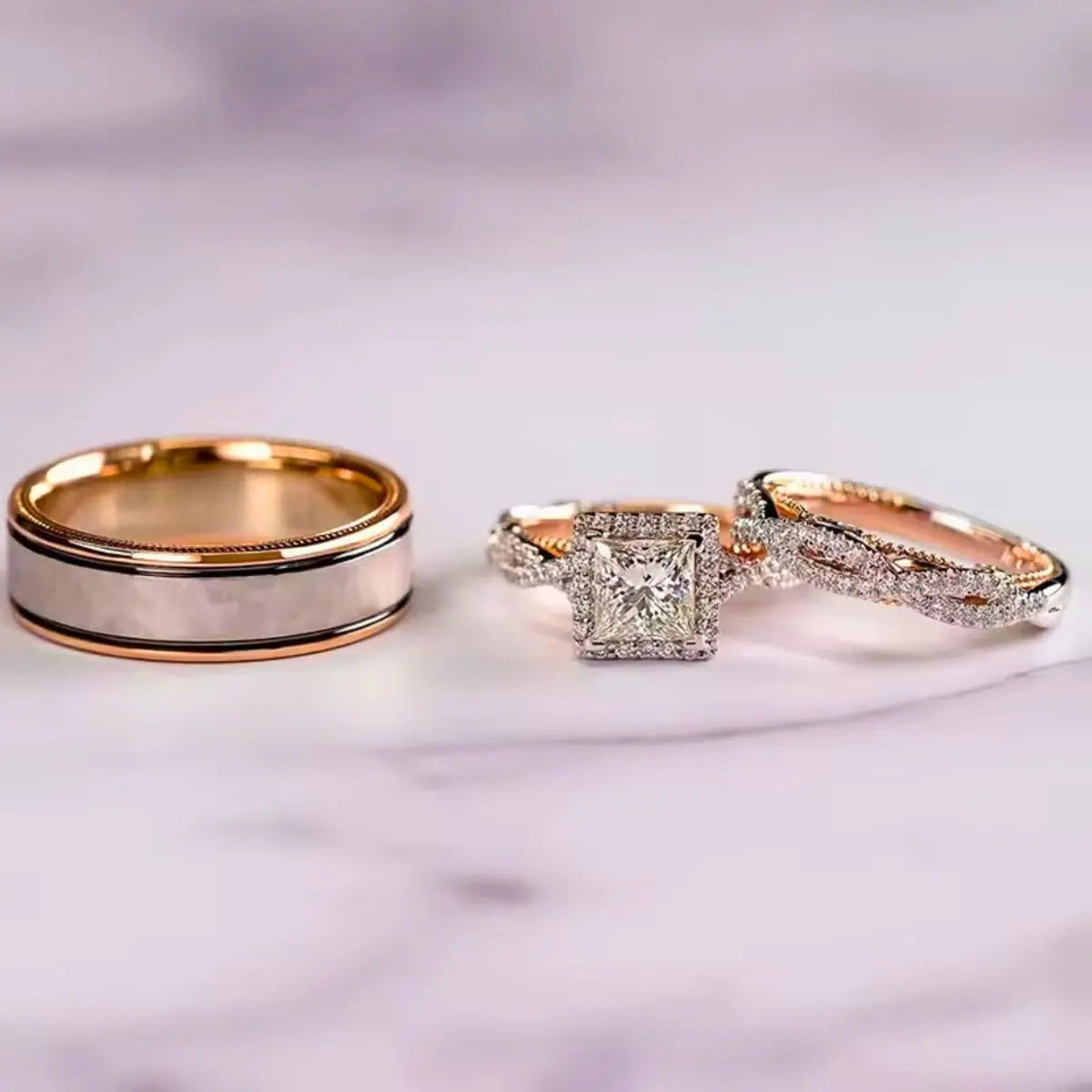 Del Mar Rings - CouplesChoices – Couples Choices