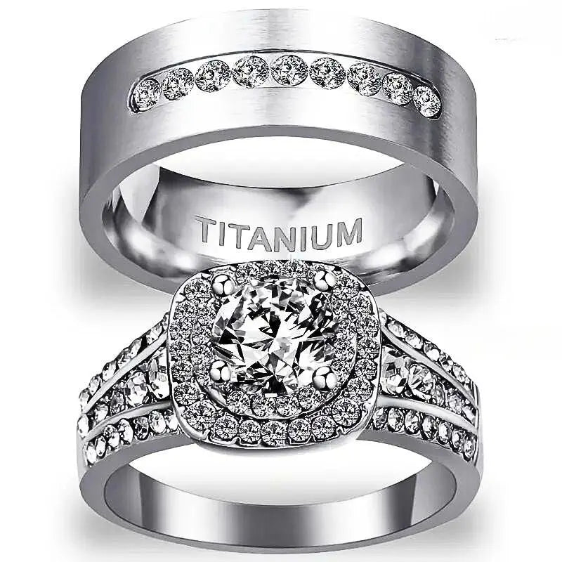 'Aurora' Rings – CouplesChoices