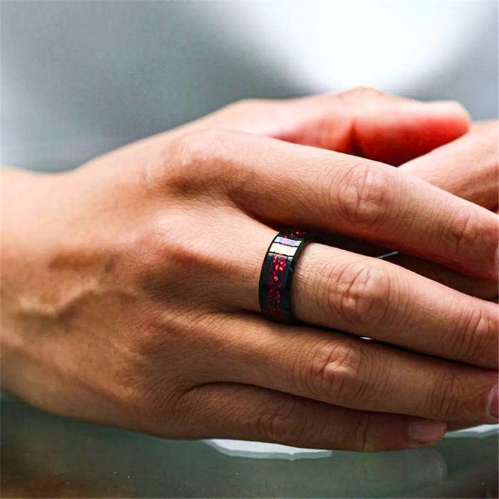 Red Beauty Rings – CouplesChoices