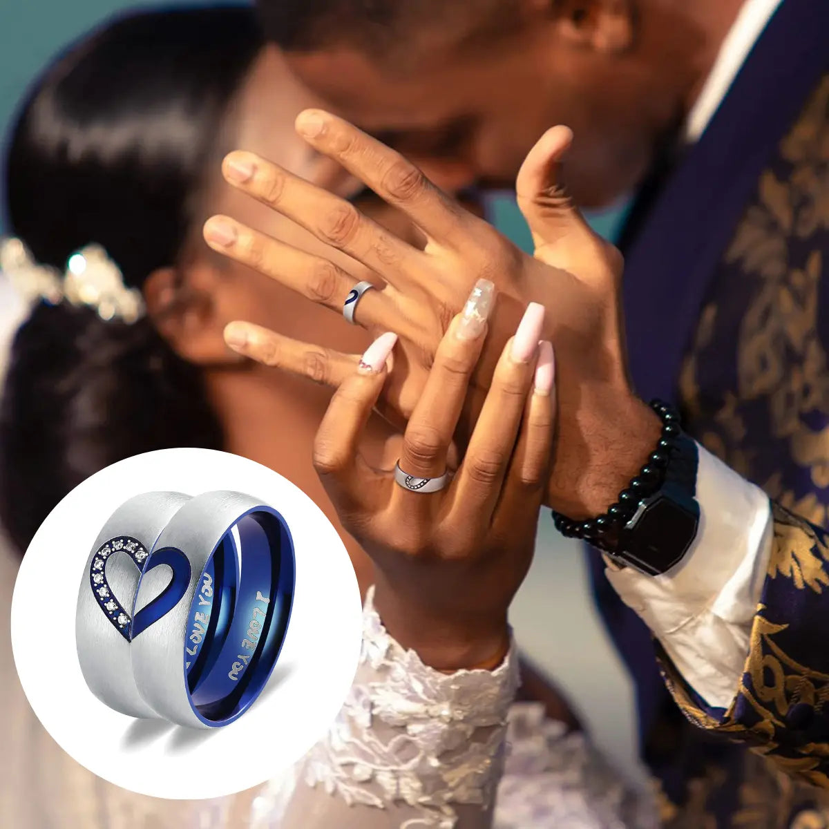 'Adore' Rings – CouplesChoices